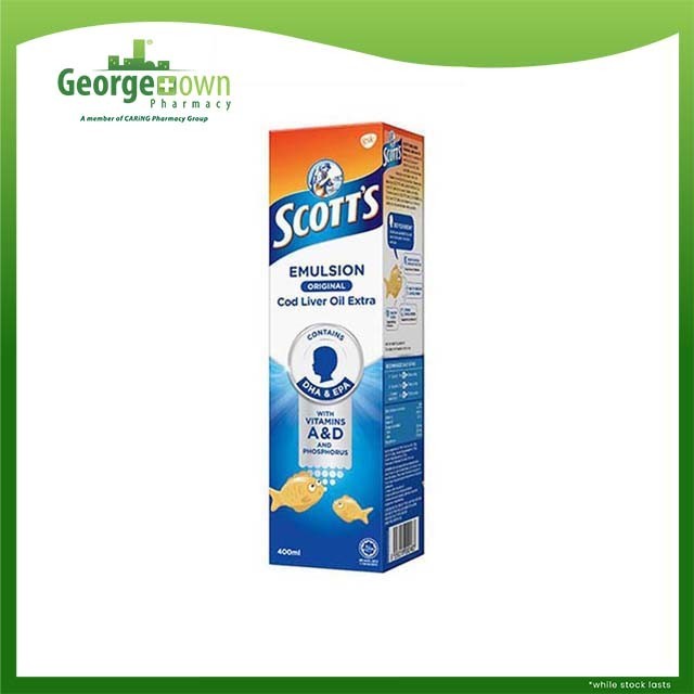 SCOTTS EMULSION ORIGINAL 400ML | Shopee Malaysia