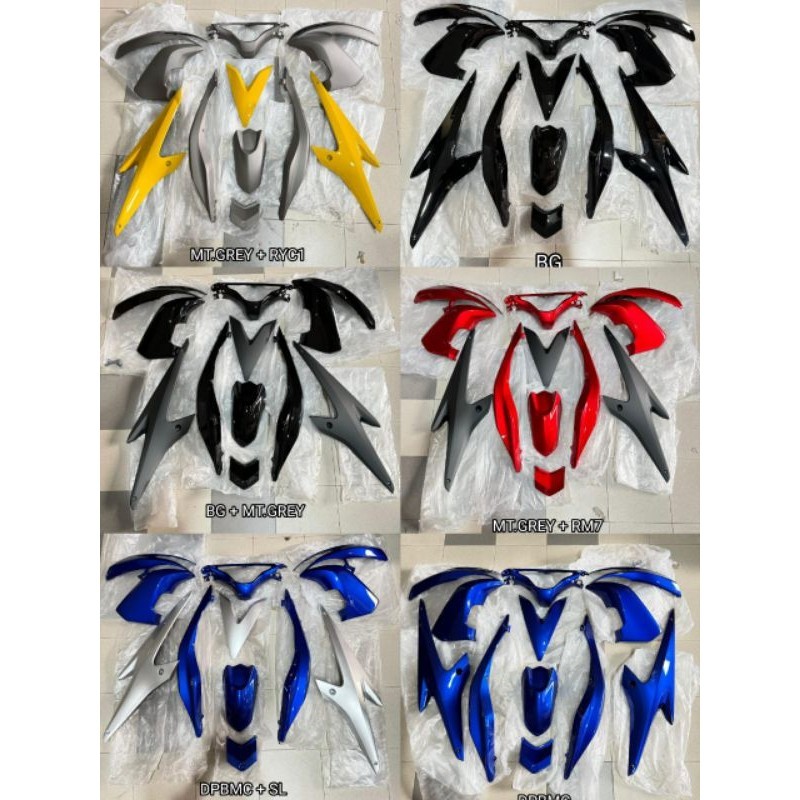 (NVX V1) (HLD) Coverset cover set (HLD) yamaha nvx155 v1 nvx v1 nvx 155 ...