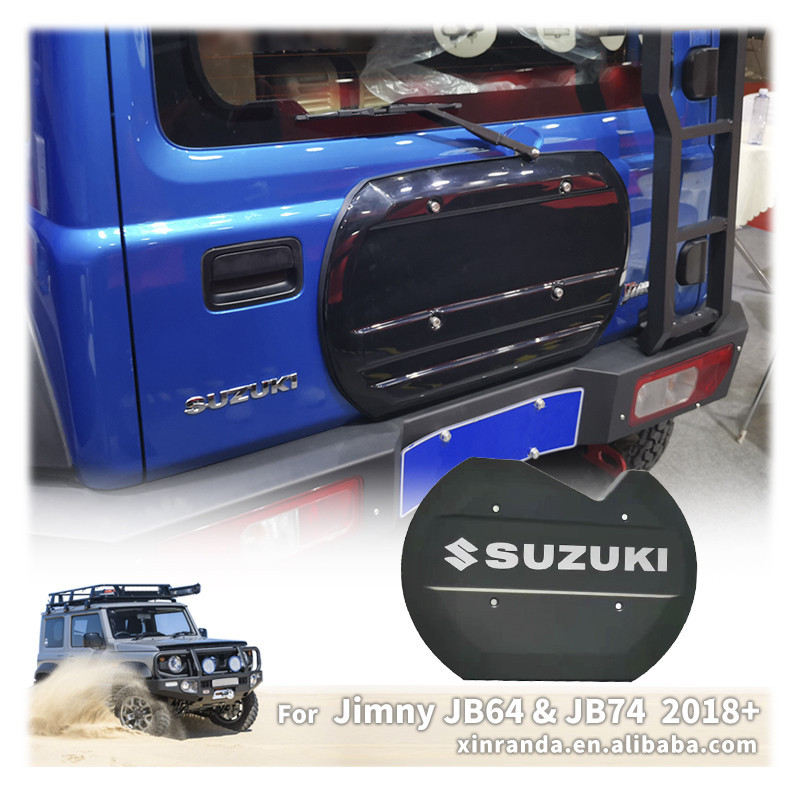 Jimny jb74 accessories Spare wheel tire cover for Suzuki Jimny jb64 jb74 2018 2019 2020 2021 ...