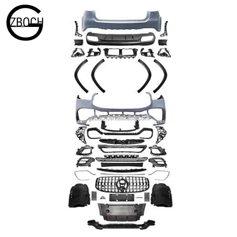 Car accessories For Mercedes X167 GLS350 GLS450 GLS63 AMG CAR BUMPER ...