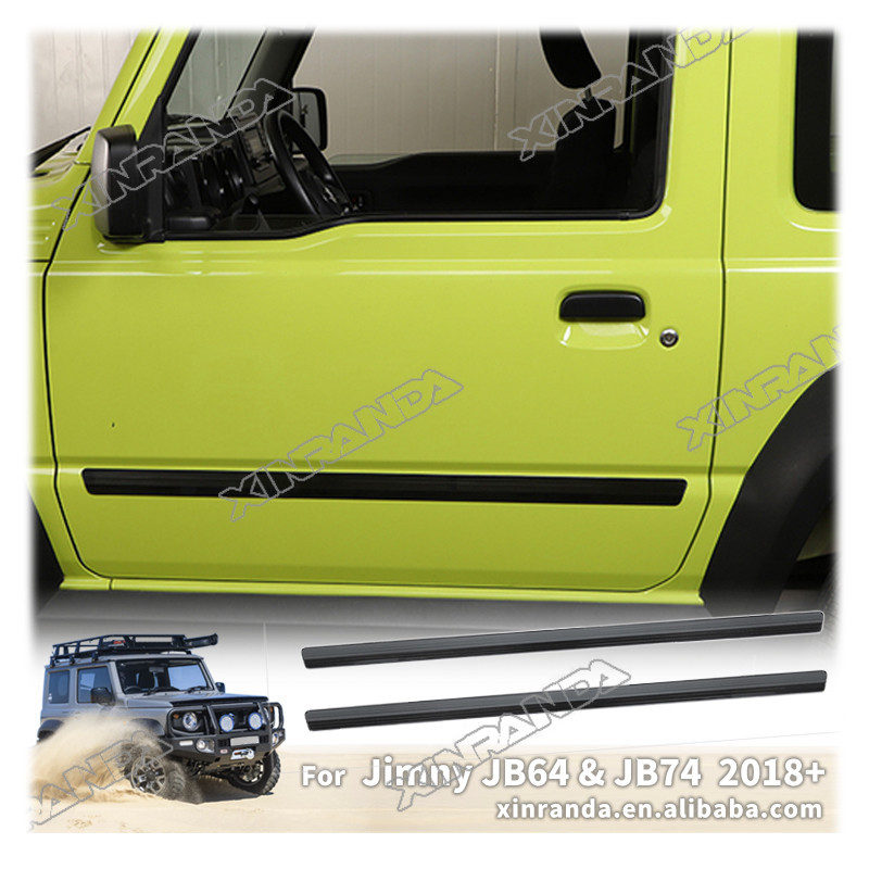 GEN 4 Jimny JB74 Accessories Side Door Body Molding Trim Decorative Cover for Suzuki Jimny JB74W ...