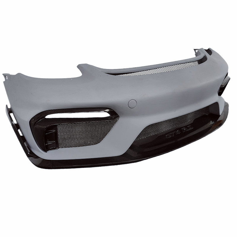 GT4RS Kit For 718 Porsche Upgrade Newest Half Carbon Fiber Body Kit ...