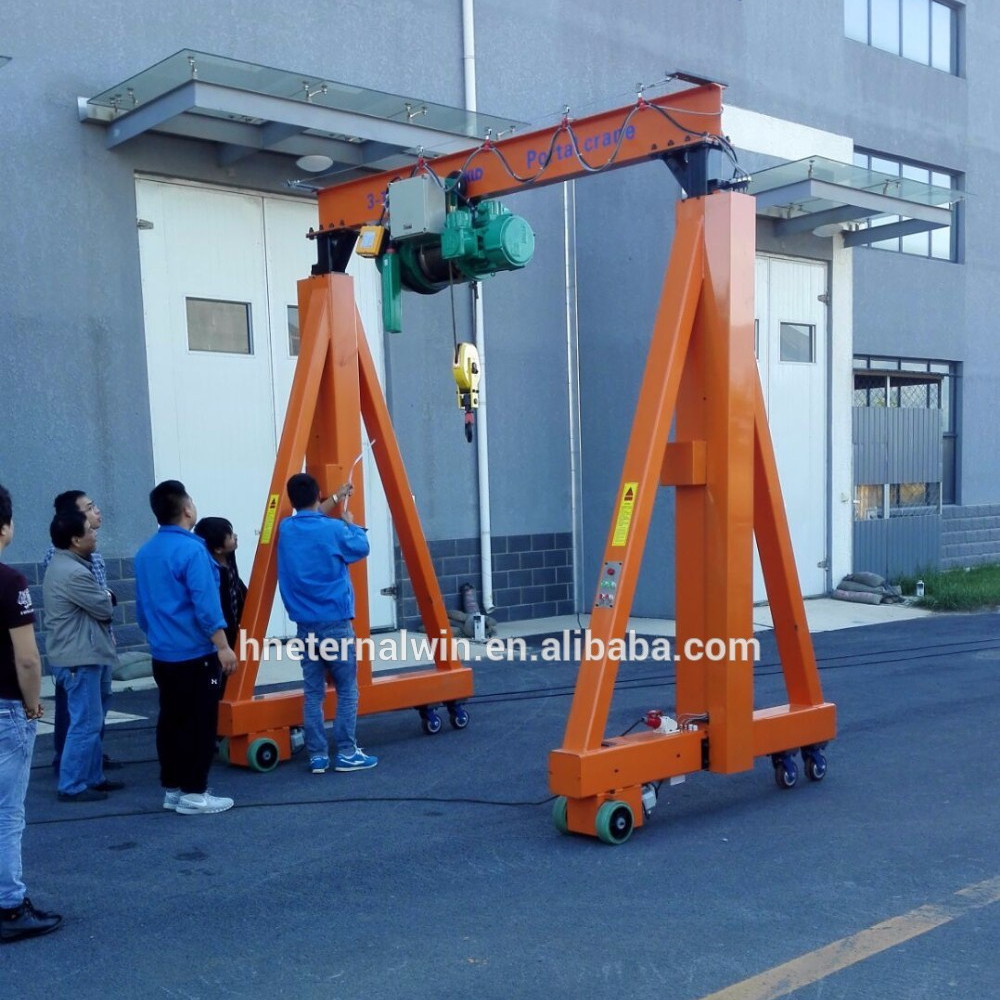 5 ton 10 ton Single Girder Chinese Gantry Crane for Industrial Factory ...
