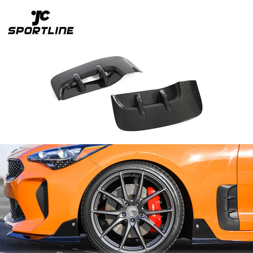 JCSPORTLINE Real Carbon Front Fender Vents for Kia Stinger GT2 Hatchback 4-Door | Shopee Malaysia