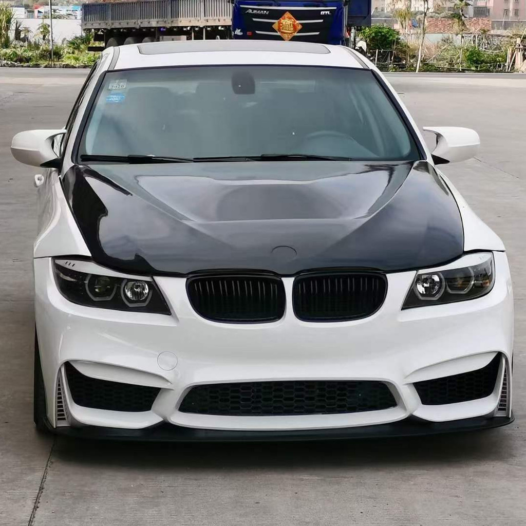 Modify Luxury E90 GTS Style Carbon Fiber Engine Hood Bonnet for BMW E90 ...