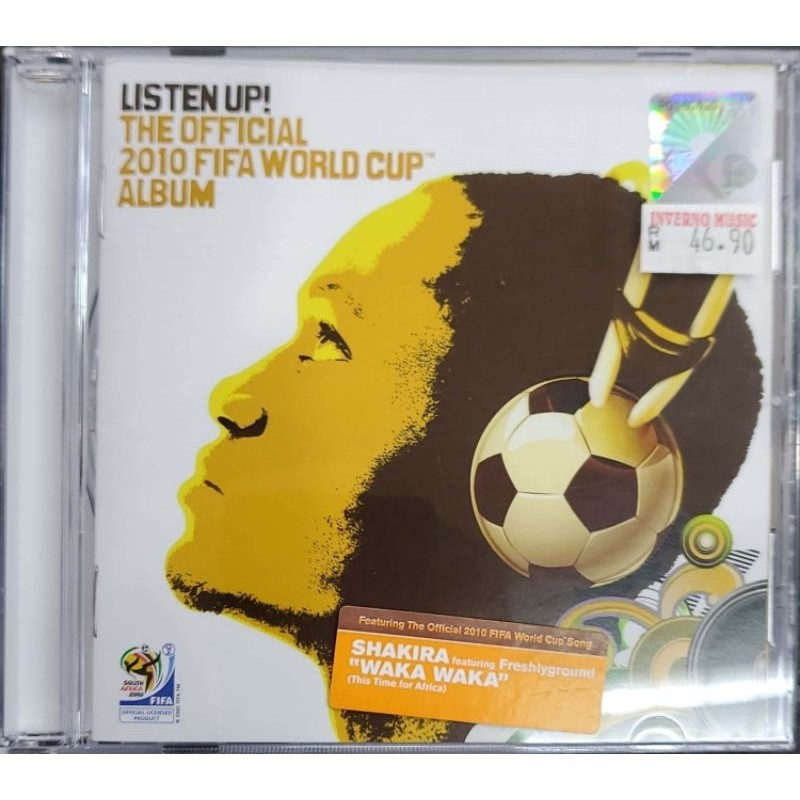 The Official 2010 Fifa World Cup Album - Listen Up! (CD) | Shopee Malaysia