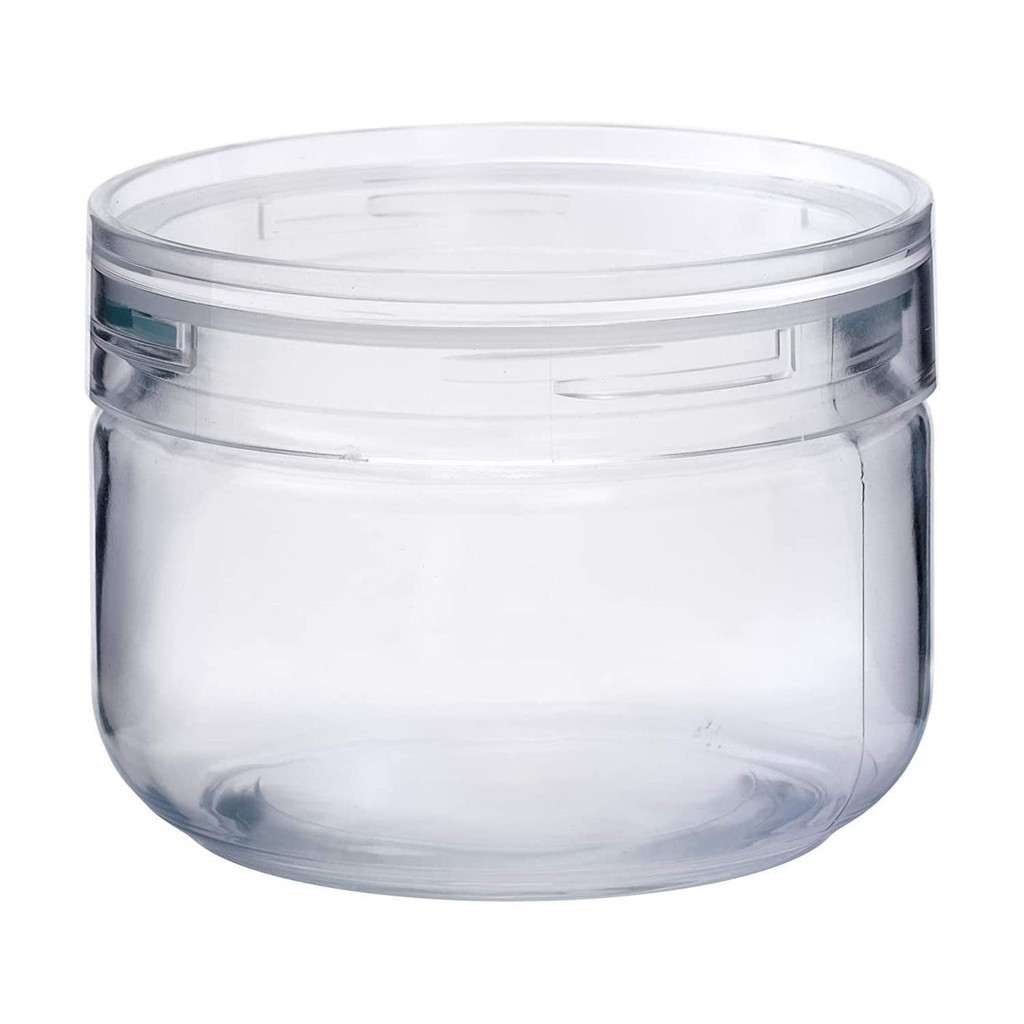 Seisho Ceramate Storage Container Glass Canister 600ml Charmy Clear S1 Made in Japan 221152 ...