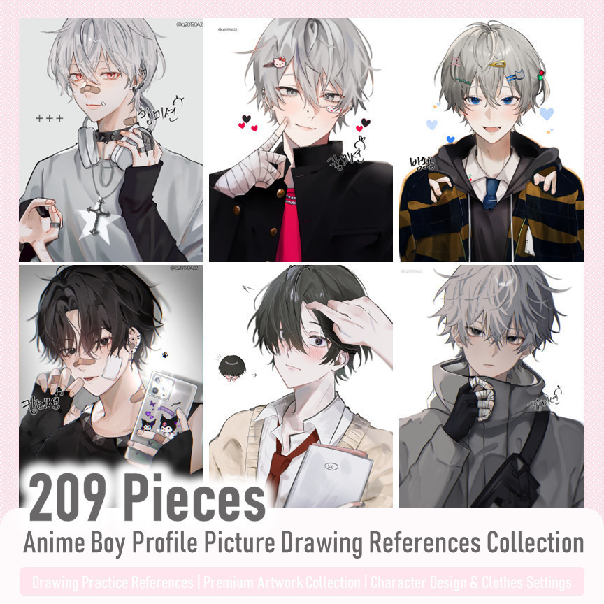 🔥 Drawing References Illustration - Anime Boy Profile Picture ...