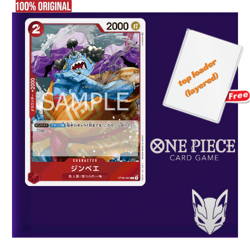 ORIGINAL Jinbe Character ST10-005 C optcg one piece card | Shopee Malaysia