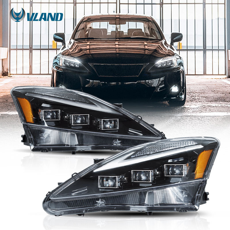 VLAND Factory LED Headlights 2th Gen XE20 IS 220d/F 300 350 Head Light ...