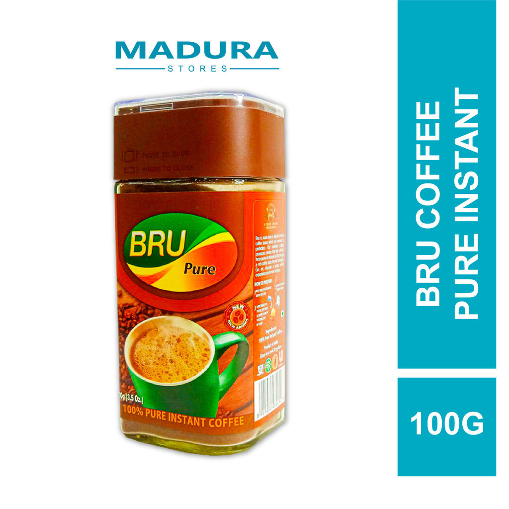 Bru Pure Instant Coffee (bottle)100g | Shopee Malaysia