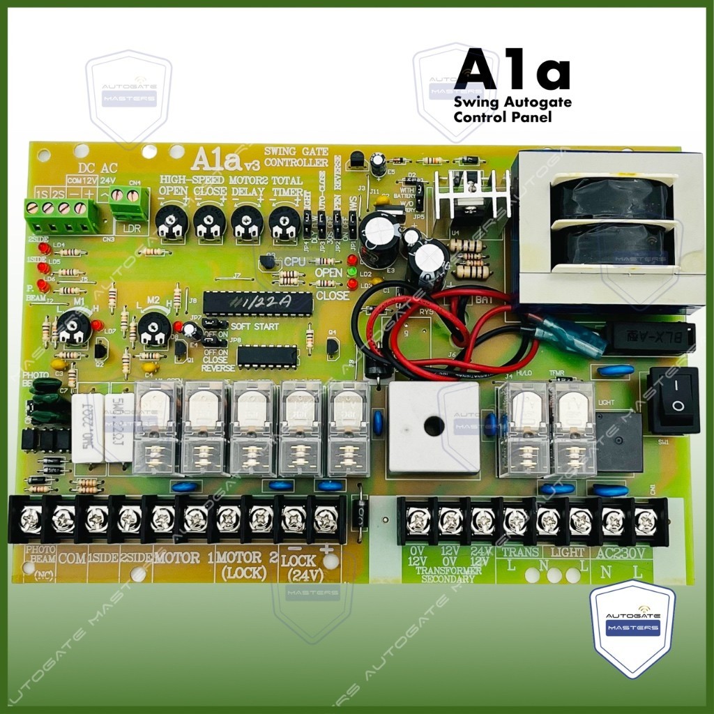 A1a V3 Control Board Panel For Swing/Folding Gate System autogate ...