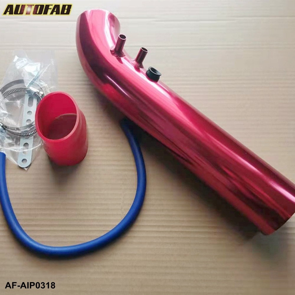 Universal 3" 76mm Aluminum car Air Intake Pipe Kit 3 Inch Racing Car ...