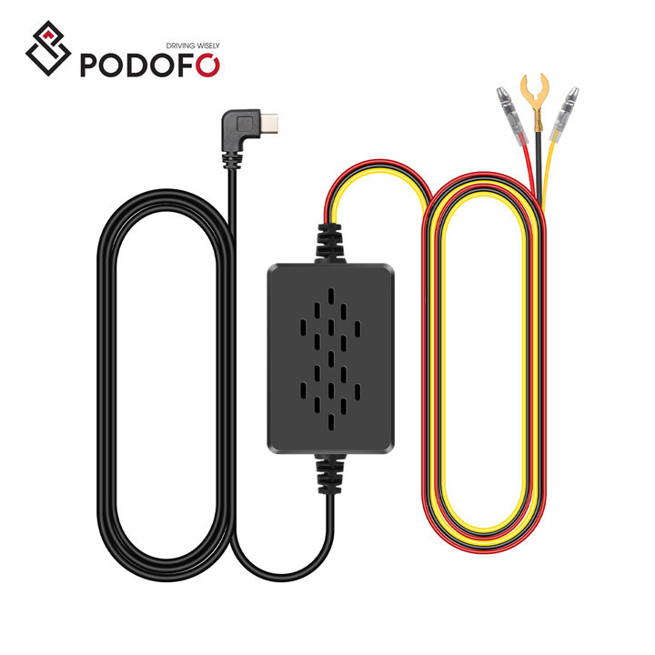 Podofo Vehicle Step-down line 12V 24V to 5V Tachograph Step-down line ...