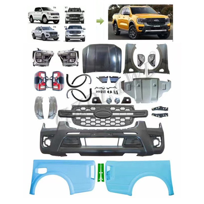 GZDL4WD Conversion facelift Body Kits For Ranger T6 T7 T8 2012-2020 ...