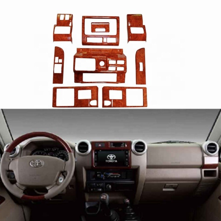 LC70 Dashboard Wooden Panel for LC76 Toyota Land Cruiser LC70 ...