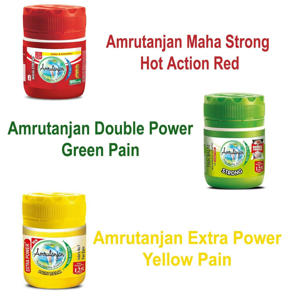 [Exp: 2027] Amrutanjan Balm 8Ml (Pain Relief Ointment) | Thailam ...