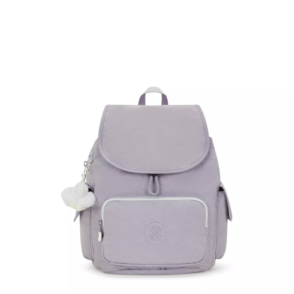 Kipling City Pack S Tender Grey Backpack | Shopee Malaysia