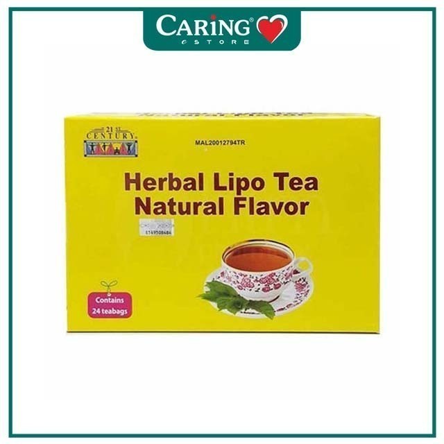 21ST CENTURY HERBAL LIPO SLIMMING TEA NATURAL (2G × 24S) | Shopee Malaysia