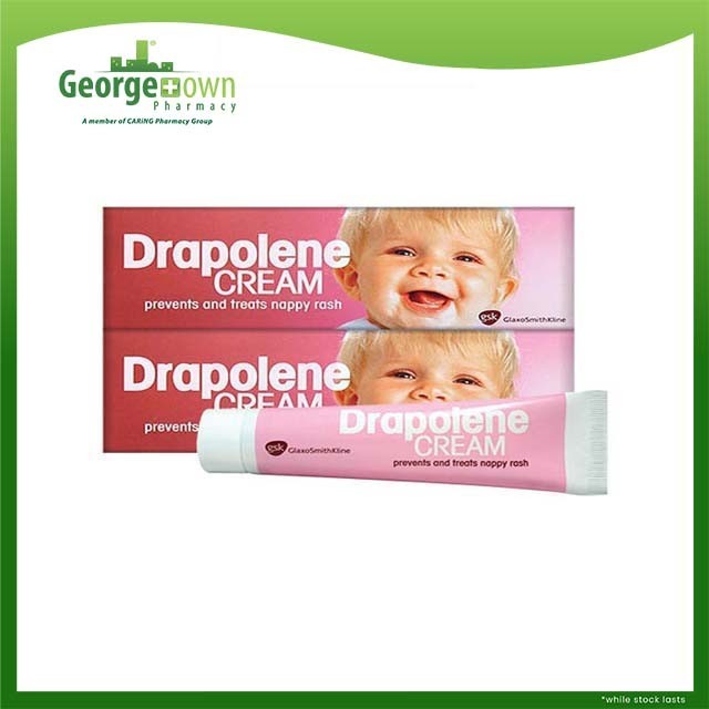 DRAPOLENE NAPPY RASH CREAM 55G X 2 | Shopee Malaysia