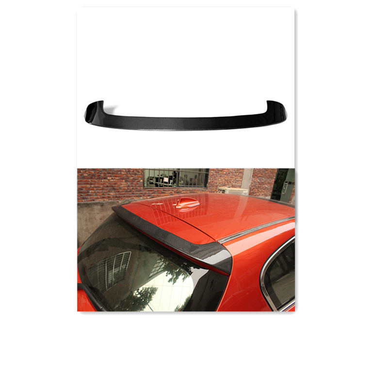P Style Carbon Fiber Material Rear Wing Lip Spoiler for BMW 1 Series ...
