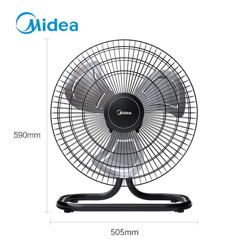 ST-⛵Beauty（Midea） Floor fan High-Power Industrial Fan Home desk fan ...