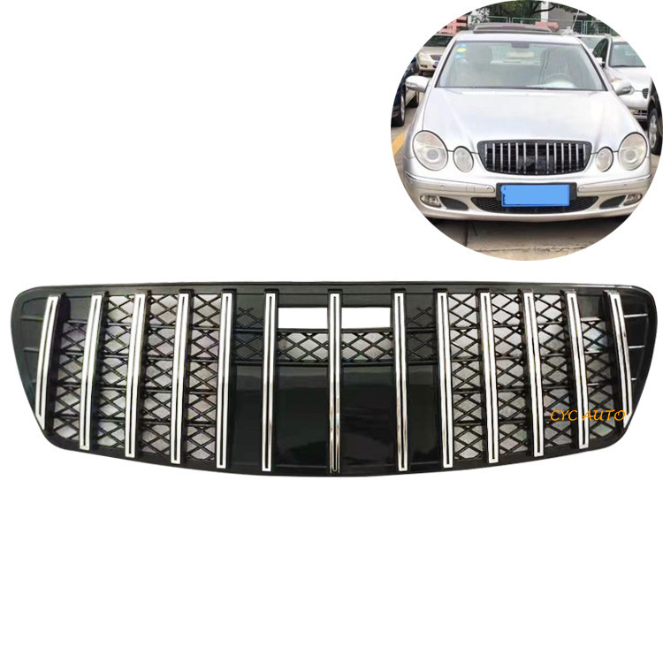 E Class W211 GT Grille for Mercedes Benz GTR GT W211 tuning grille 2003 ...