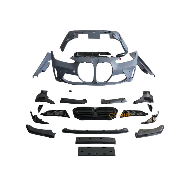 G82 G80 Bodykit Parts Upgrade Front Rear Bumper diffuser full set For ...