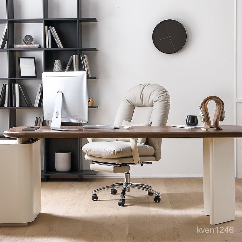 ST-⛵Executive Chair Home Lazy Computer Chair Comfortable Reclining ...