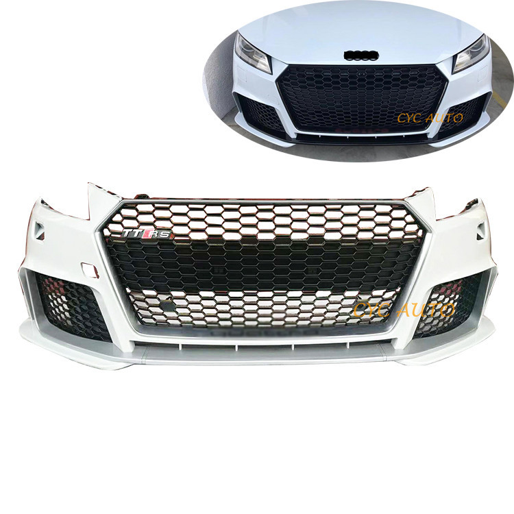For Audi TTRS 8J front bumper with grille bodykit 2015 2016 2018 ...