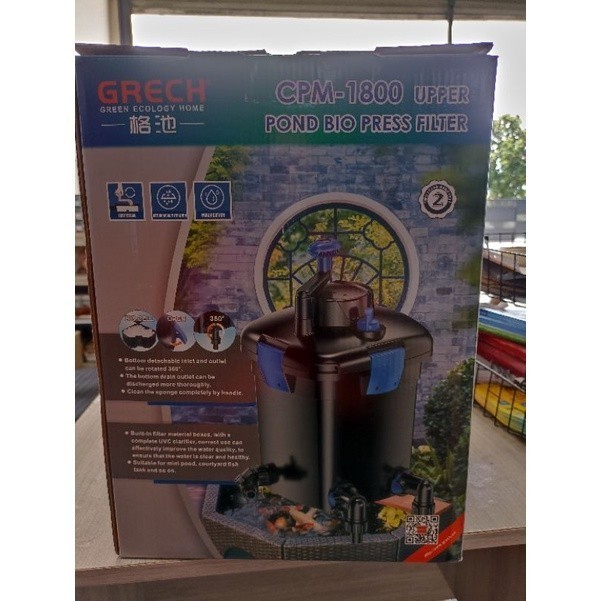 Grech CPM-1800 Pond Bio Press Filter(Upper) | Shopee Malaysia