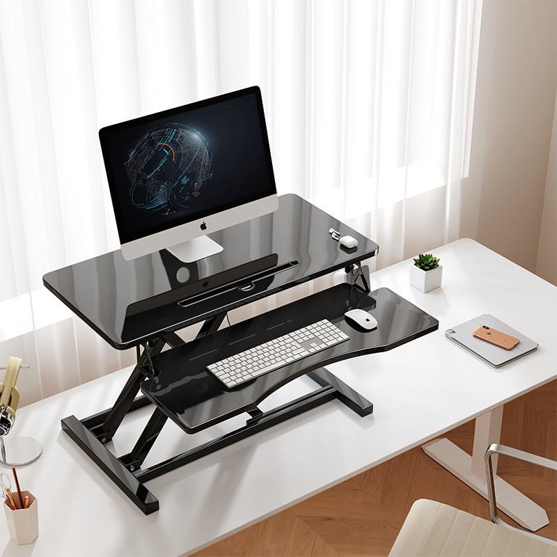 ST-ΨComputer Desk Home Bedroom Standing Office Workbench Notebook Stand ...