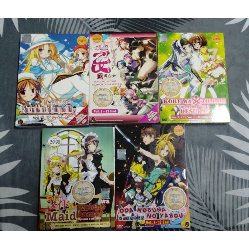 anime dvd preloved clear sell rm35 for all | Shopee Malaysia