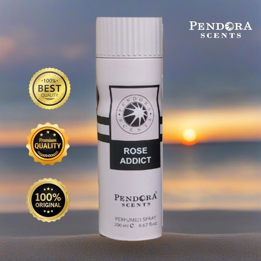 Rose Addict 200ml Perfume Body Spray by Pendora Scents 100% Original ...