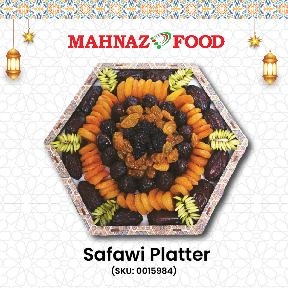 MAHNAZ FOOD - KURMA / DATES SAFAWI PLATTER | RAYA GIFT BOX SET | HAMPER ...