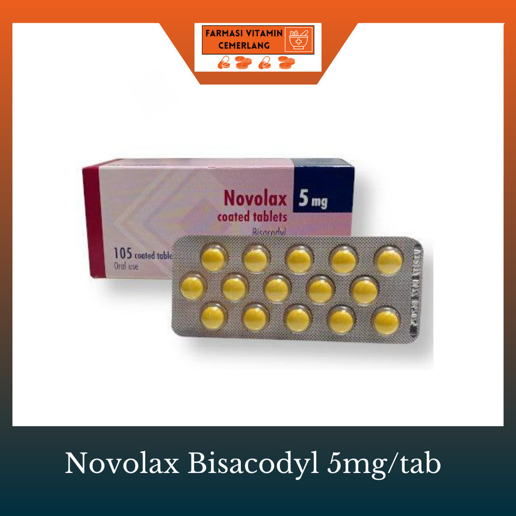 Novolax - 5 mg (EXP 07/2025) | Shopee Malaysia