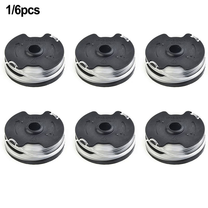 Newly launched 1/6pcs Thread Spools For LIDL For Parkside Cordless Grass Trimmer PRTA 20-Li A1 ...
