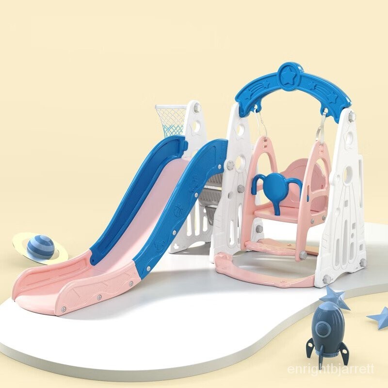 HY-6/Slide Children's Indoor Home Baby Slide and Swing Combination Baby ...