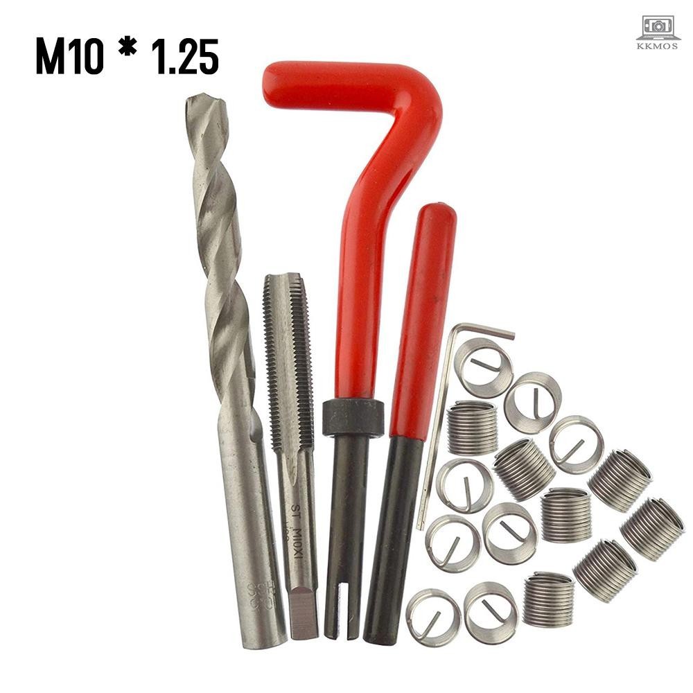 20Pcs Metric Thread Repair Insert Kit M5 M6 M8 M10 M12 M14 Helicoil Car ...