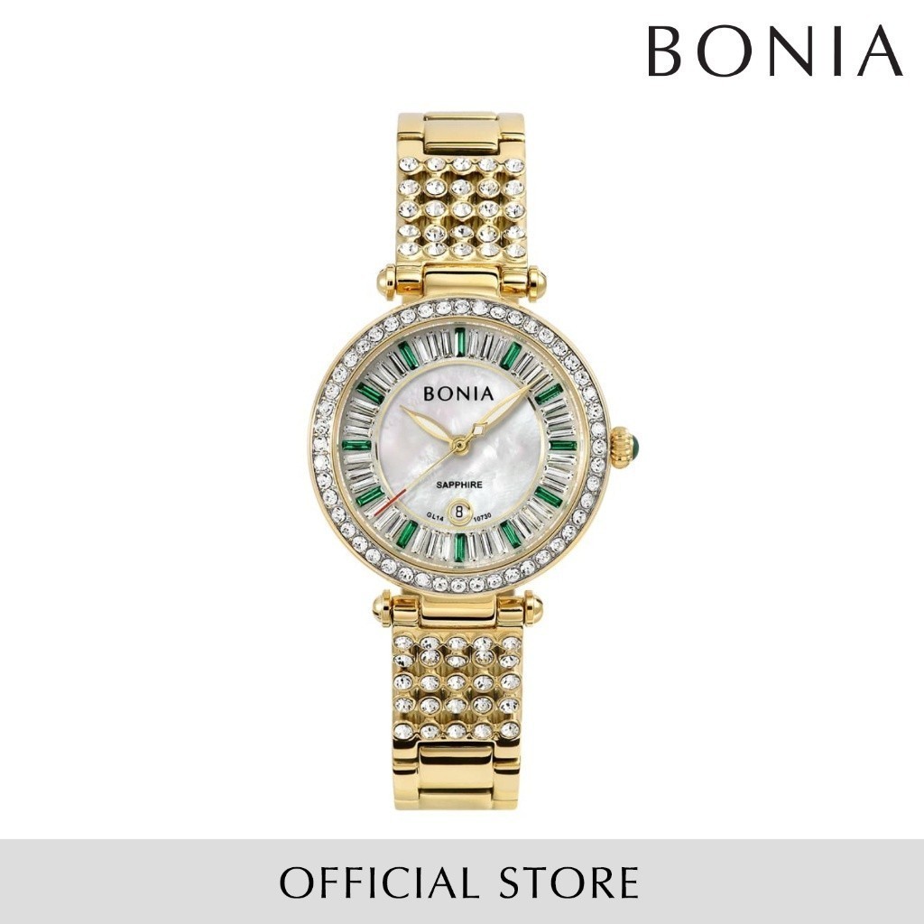 Bonia Lustro Cristallo Women Watch Elegance BNB10730-2257S | Shopee ...