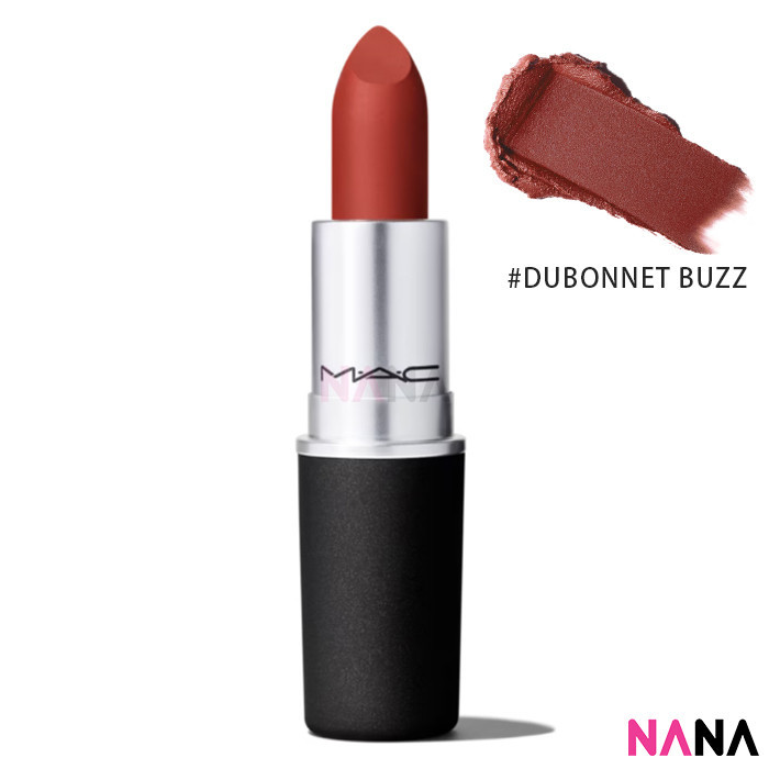 MAC Powder Kiss Lipstick - 926 DUBONNET BUZZ 3g | Shopee Malaysia