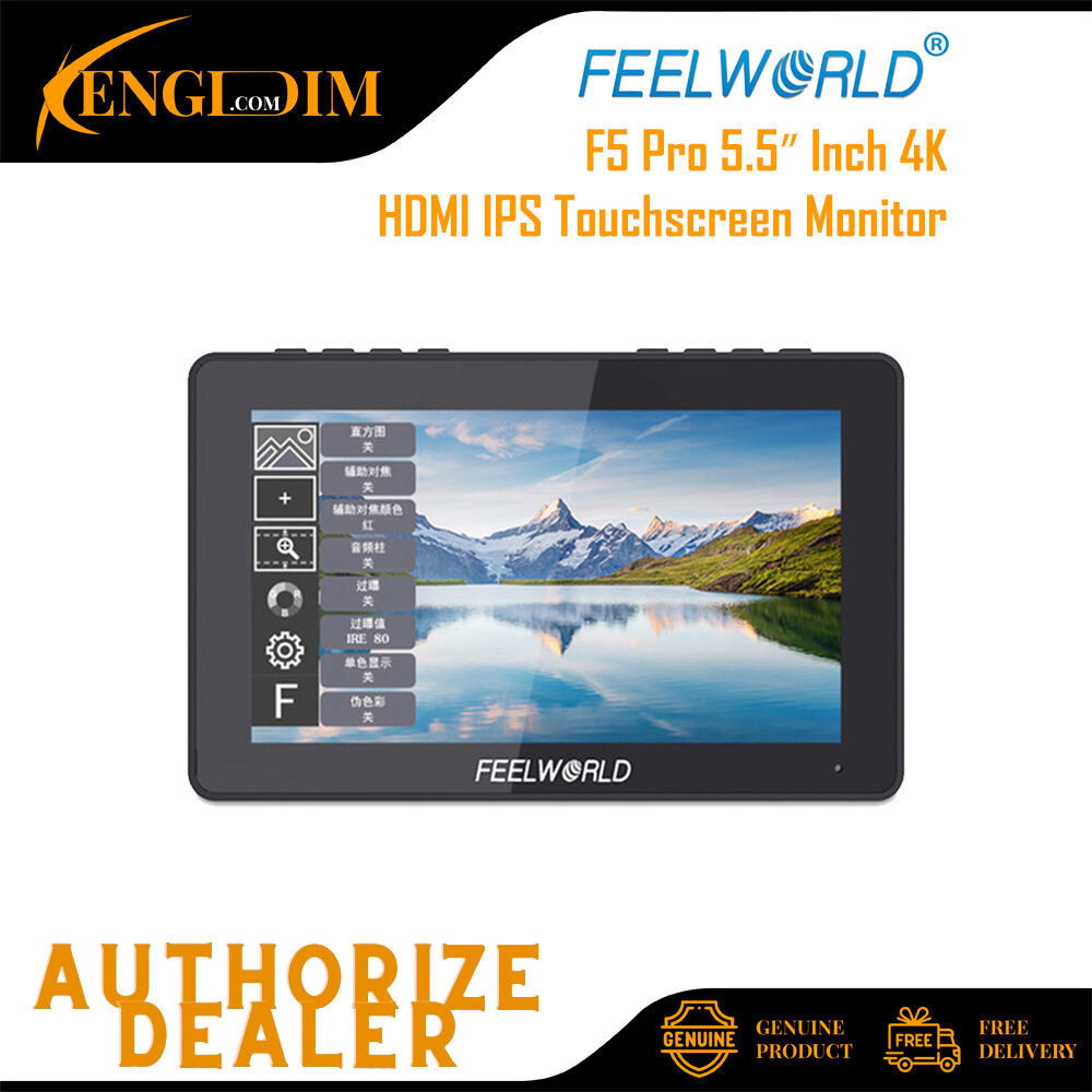 FeelWorld F5 Pro 5.5″ Inch 4K HDMI IPS Touchscreen Monitor | Shopee ...