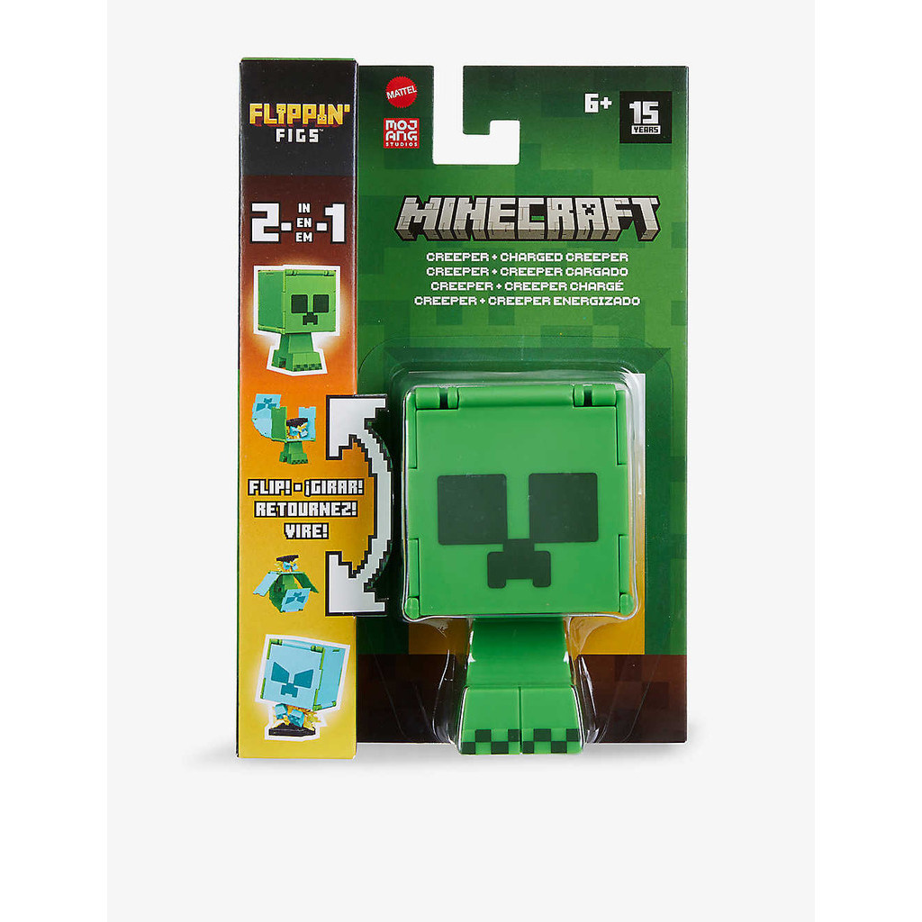 MINECRAFT Flippin Figs toy figurine 9.5cm | Shopee Malaysia