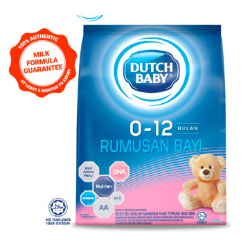 Dutch Baby Milk Formula 0-12 Months (850g) | Shopee Malaysia