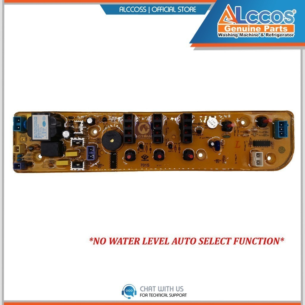 MIDEA WASHING MACHINE PCB BOARD MODEL MFW-701S / MFW-751S / MFW-801S ...
