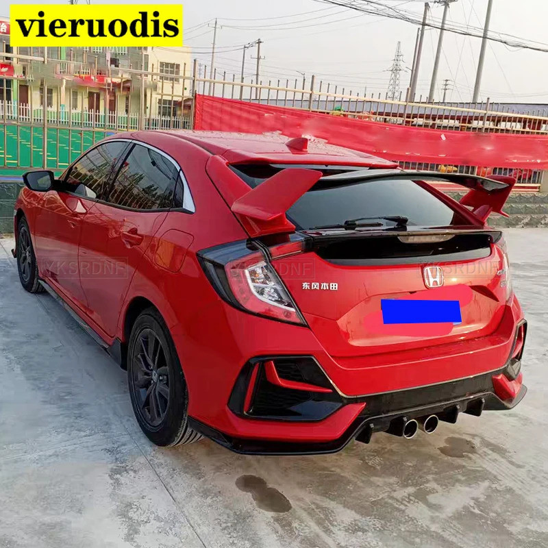 For Honda Civic 2016 2017 2018 2019 2020 10th Gen FK7 Hatchback Rear ...