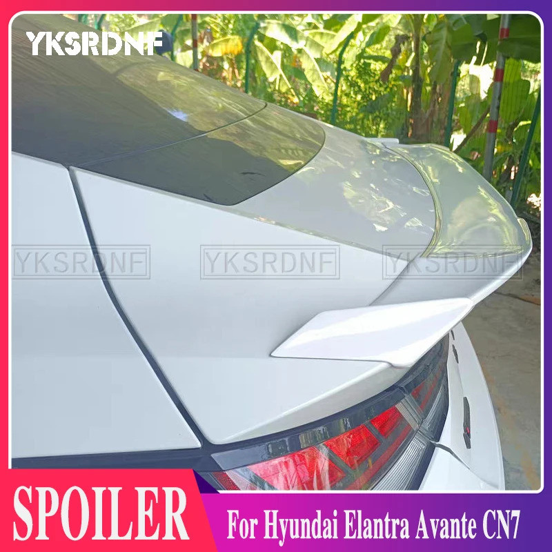 YKSRDNF For Hyundai Elantra Avante CN7 2020-2022 ABS Material Unpainted ...