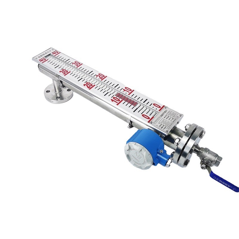 Magnetic Water Liquid Level Meter Transmitter with 4-20mA signal ...