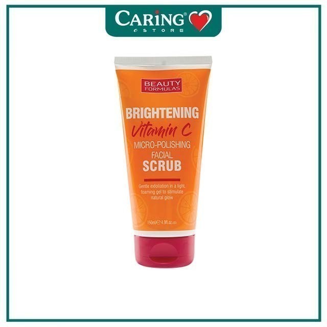 BEAUTY FORMULAS BRIGHTENING VITAMIN C MICRO-POLISHING FACIAL SCRUB ...