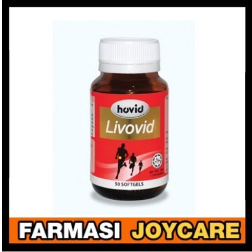 Hovid Livovid Softgels 50's (Exp: November 2025) Lecithin, Vitamin B ...